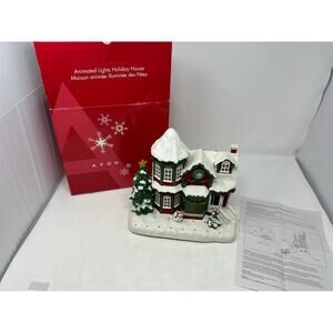 Avon | Holiday | Avon Animated Lights Holiday House Battery Operated ...
